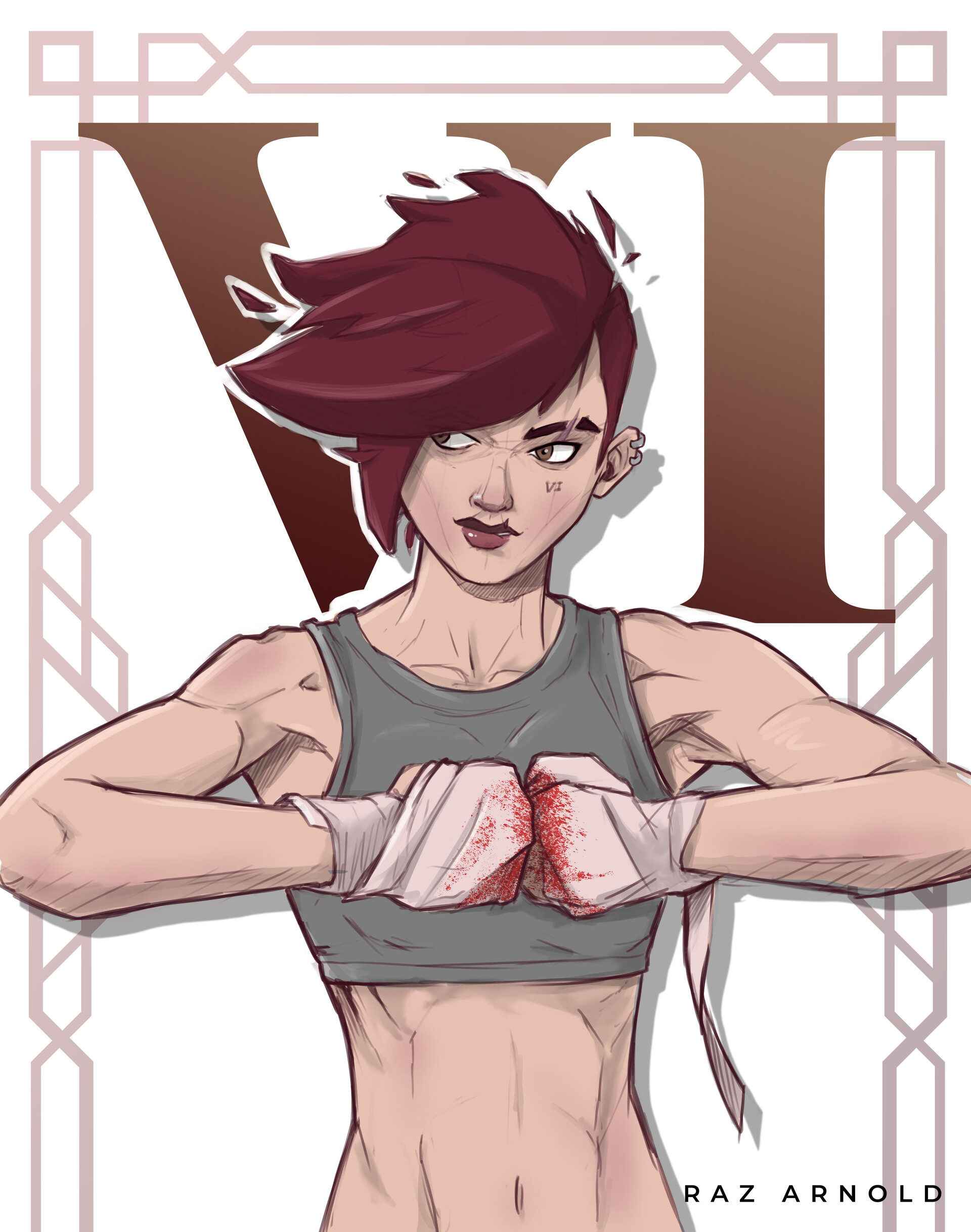 ArtStation - Vi - Arcane