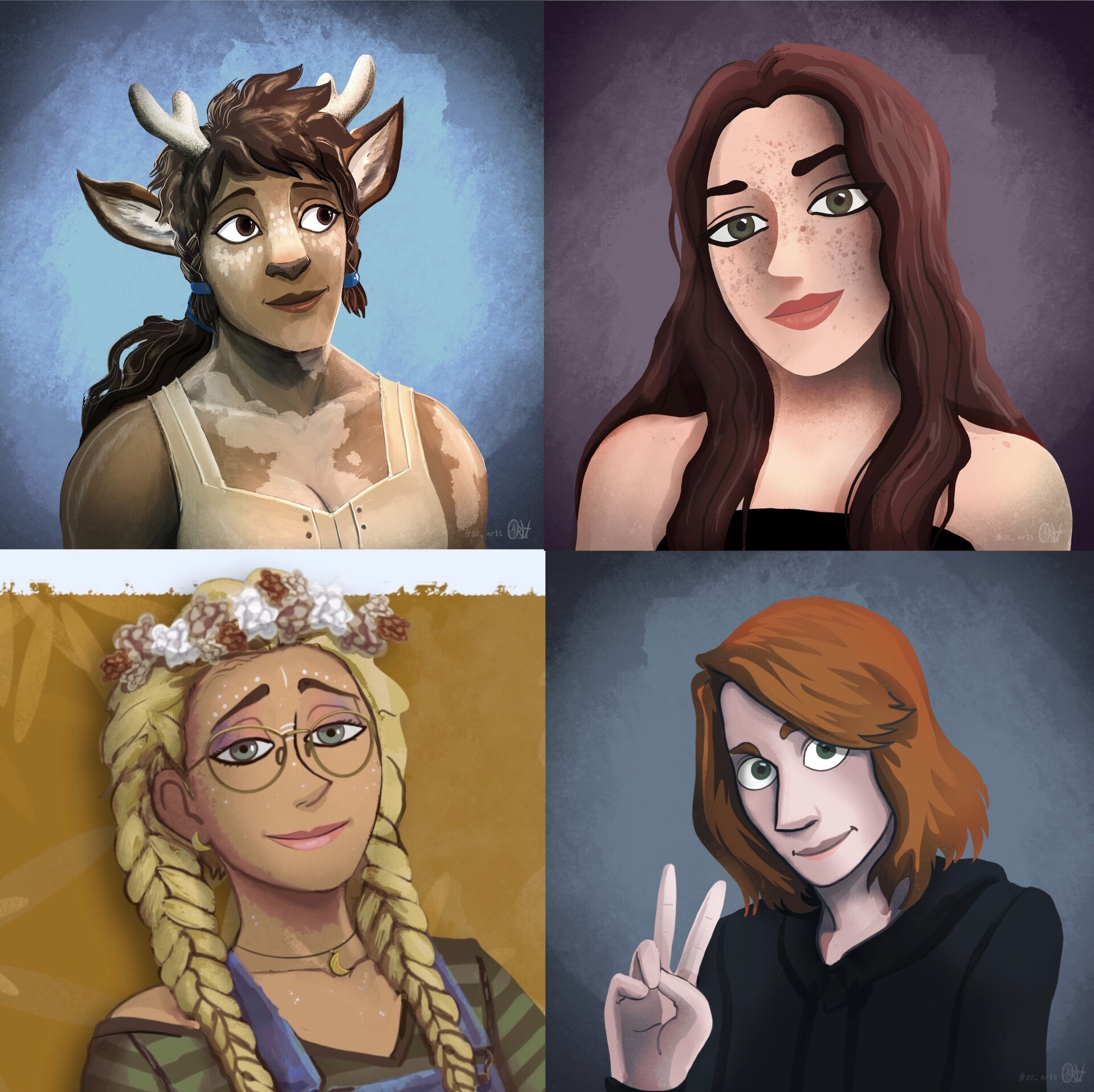 ArtStation - Character Portaits 1