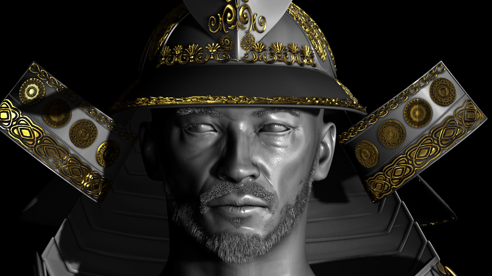 ArtStation - the ghost samurai