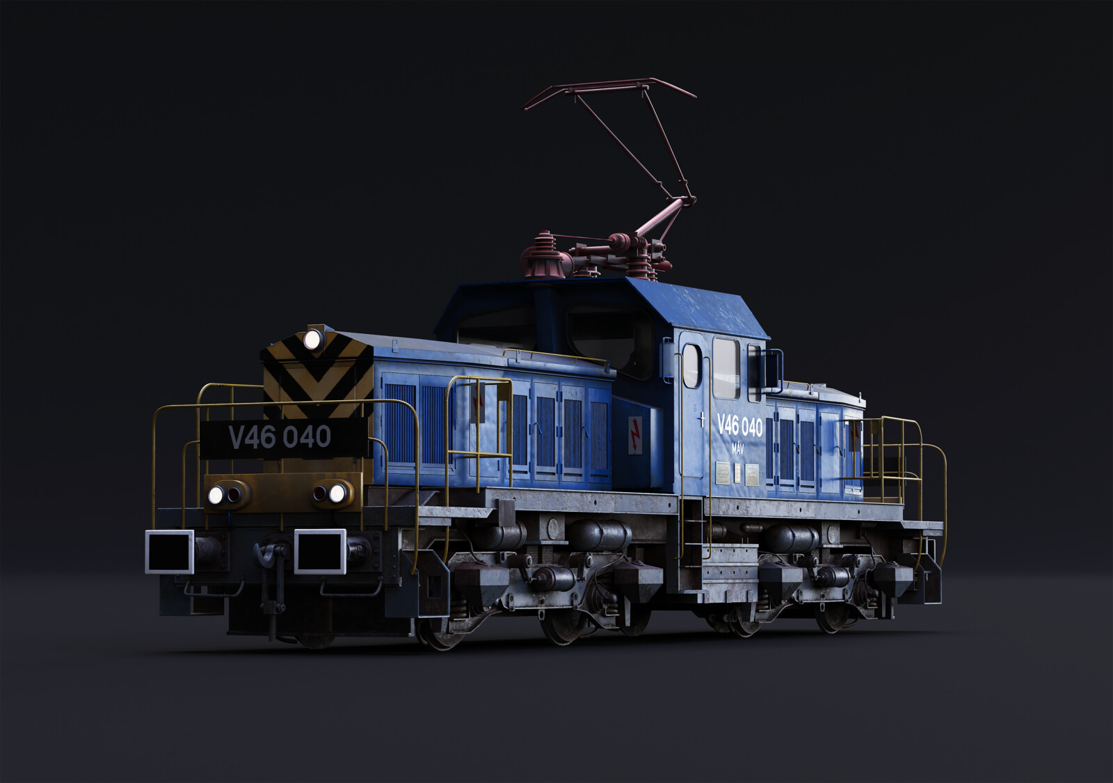 Alexander Burch - MÁV V46 Sorozat