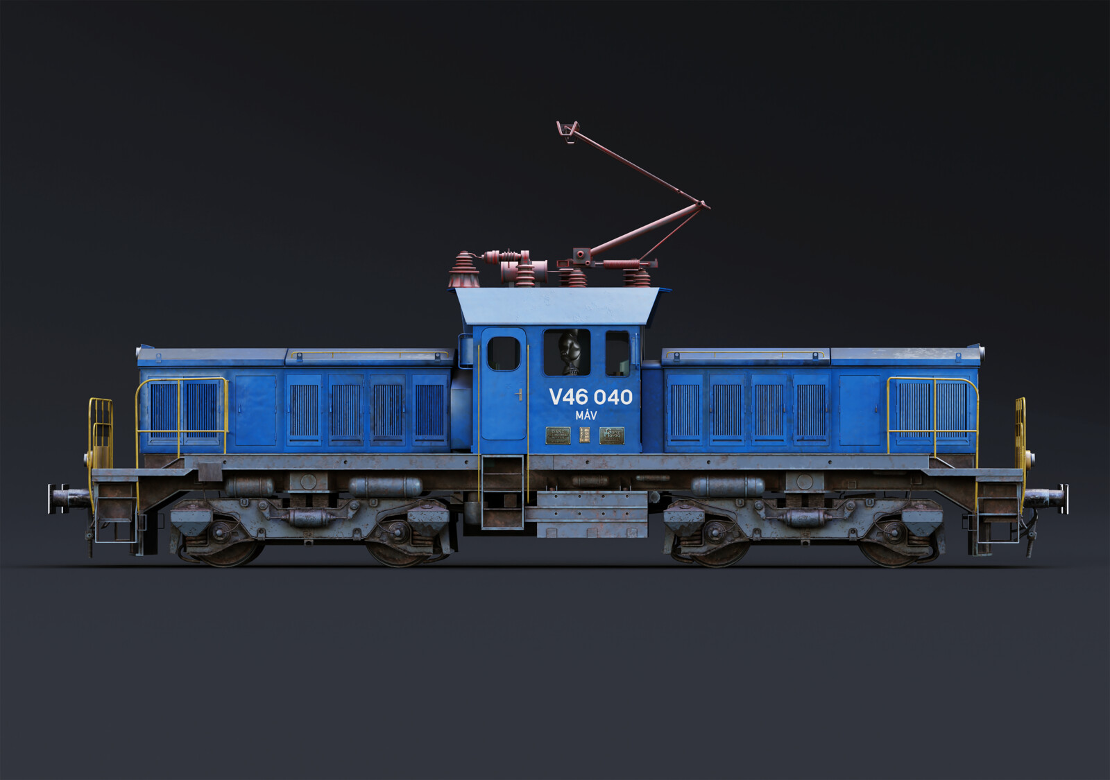 Alexander Burch - MÁV V46 Sorozat