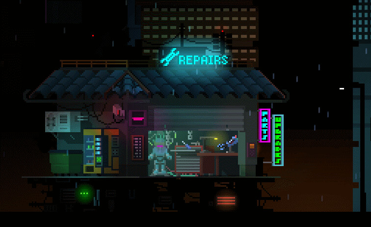 ArtStation - Robot Workshop