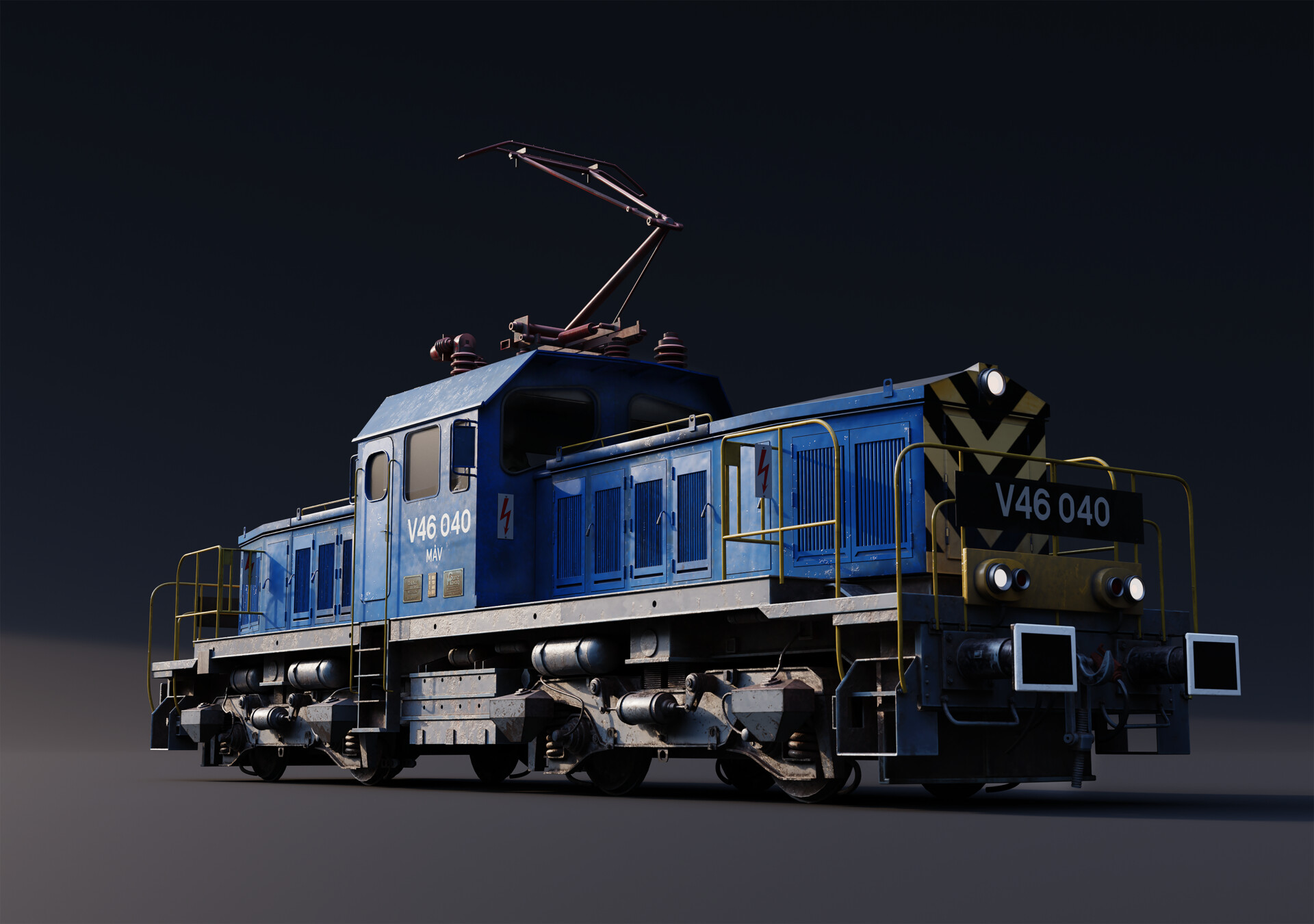 ArtStation - MÁV V46 Sorozat