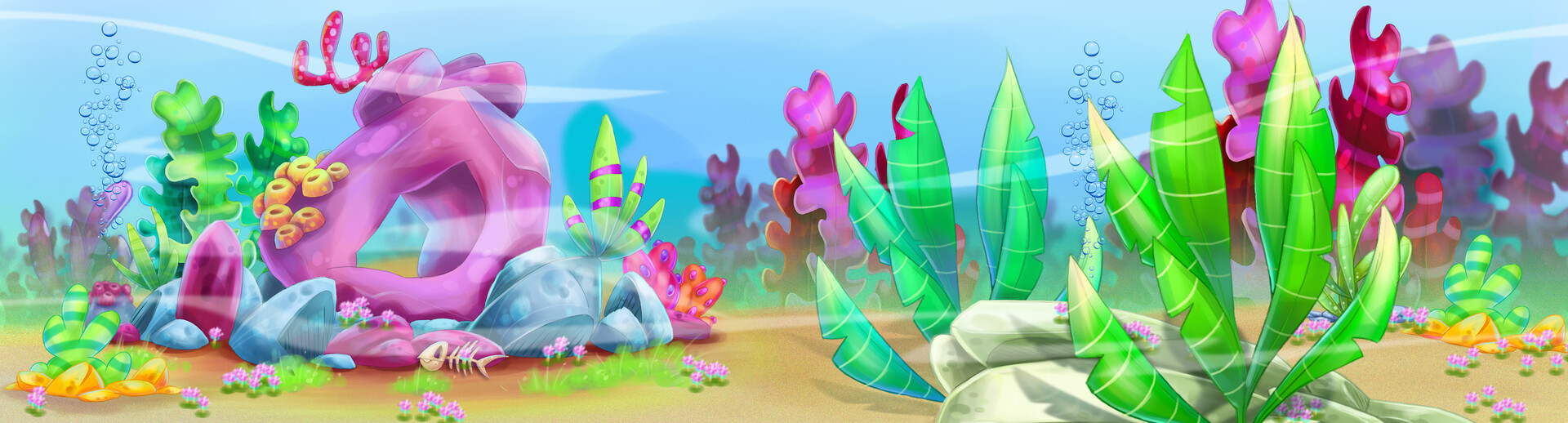 ArtStation - Background art video game