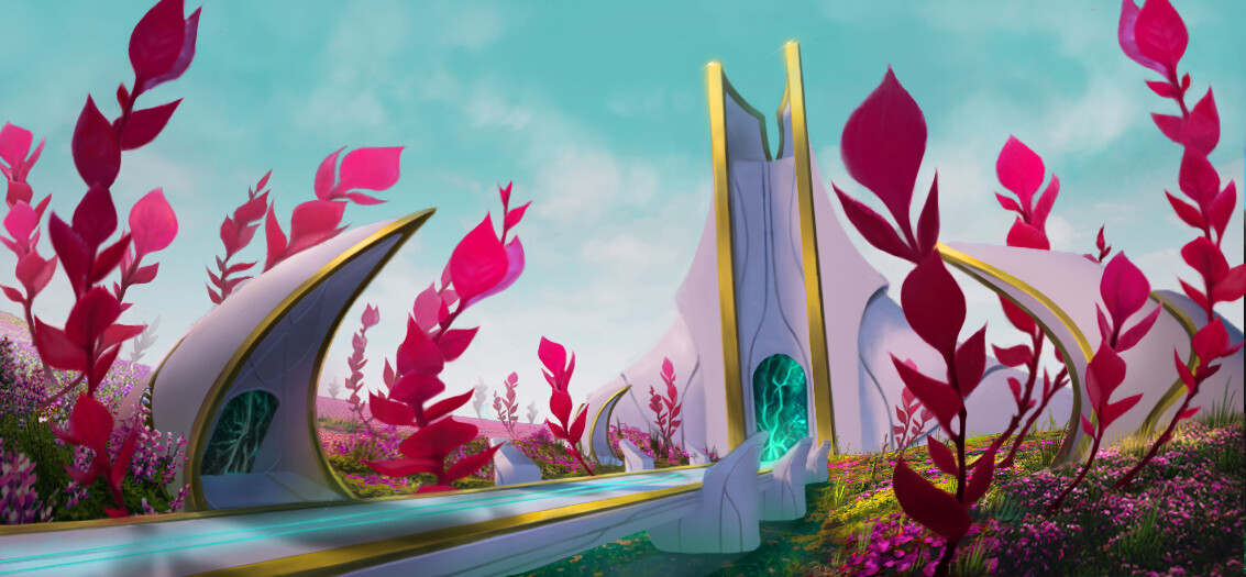 ArtStation - Embassy in Alfheimr