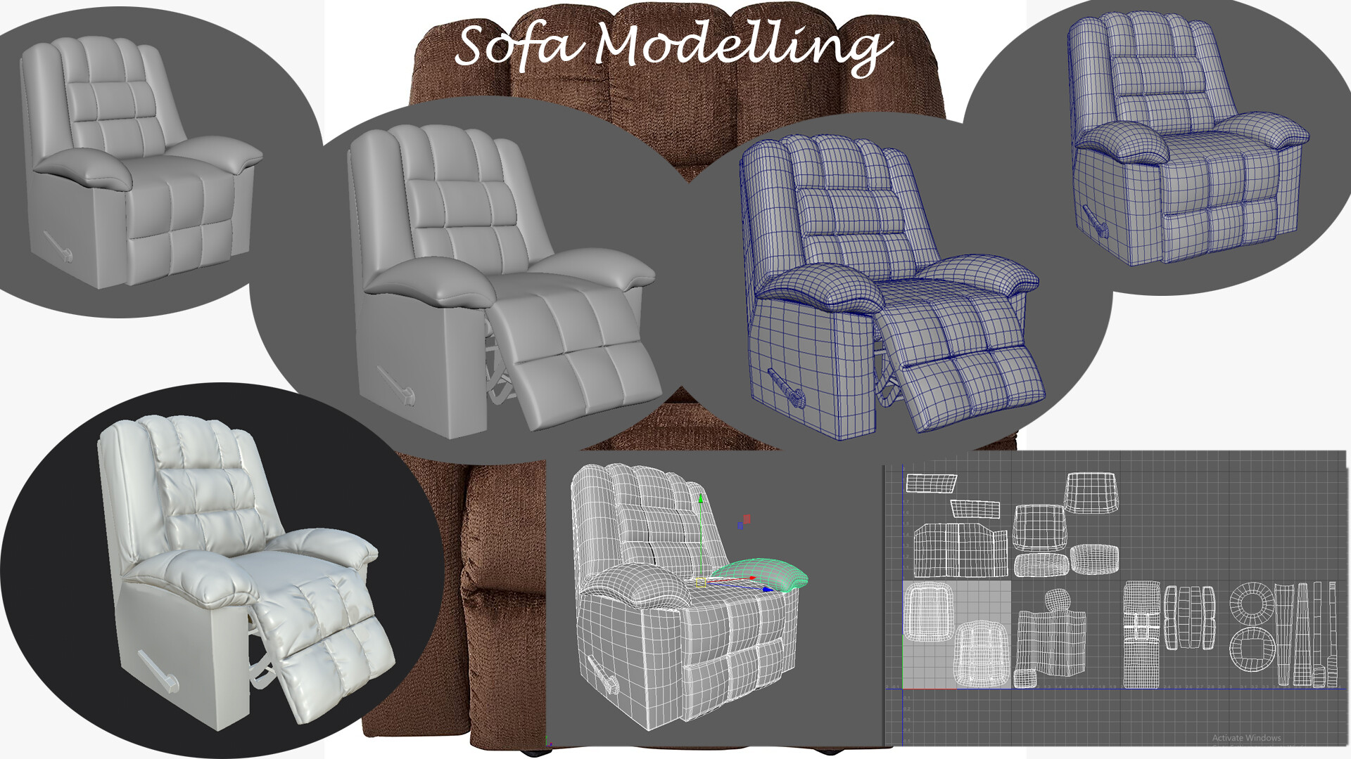 ArtStation - SOFA MODEL