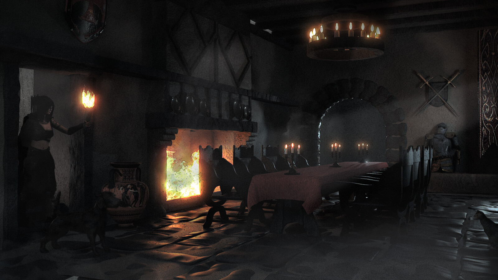 ArtStation - Castle Night