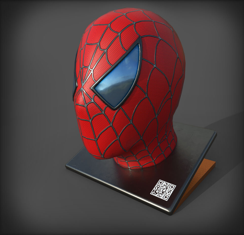 ArtStation - spider mask