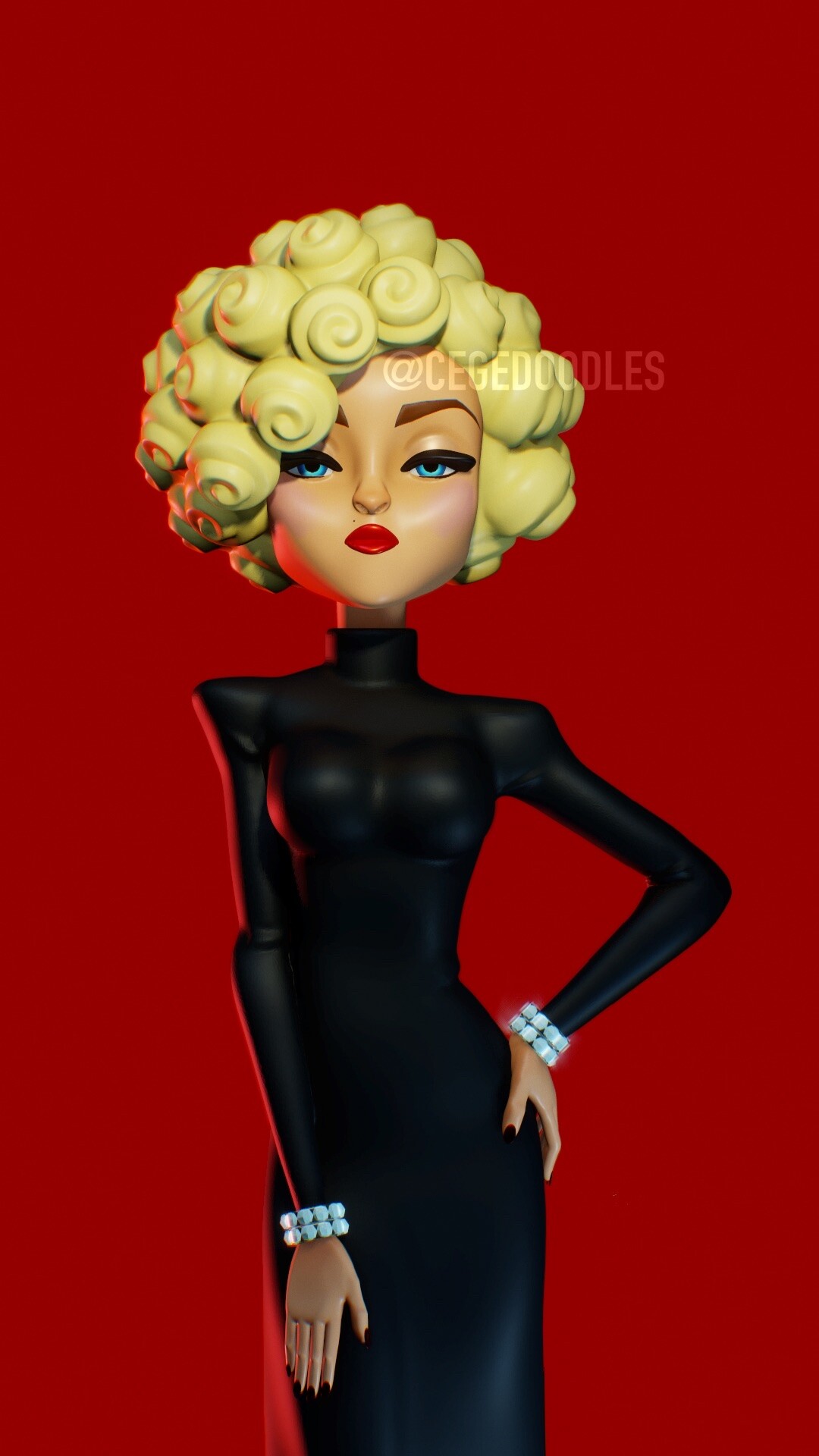 ArtStation - Madonna 3D model