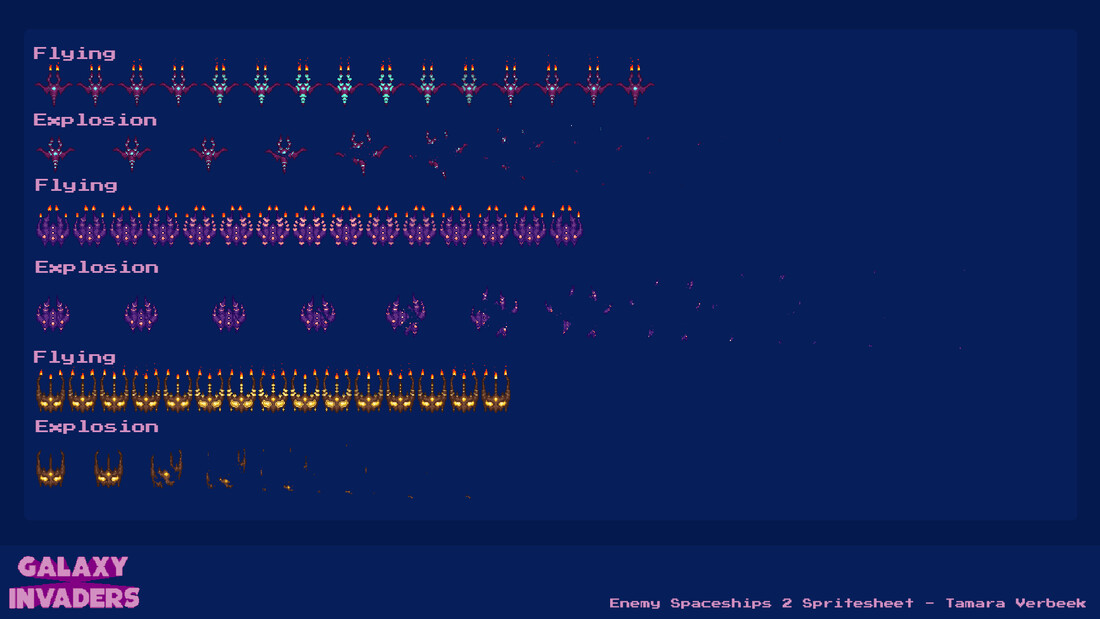 Tamara Verbeek - Galaxy Invaders