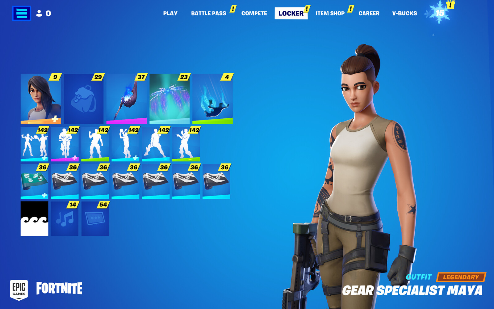 Gene Kohler - Epic Games Fortnite Skin: Gear Specialist Maya