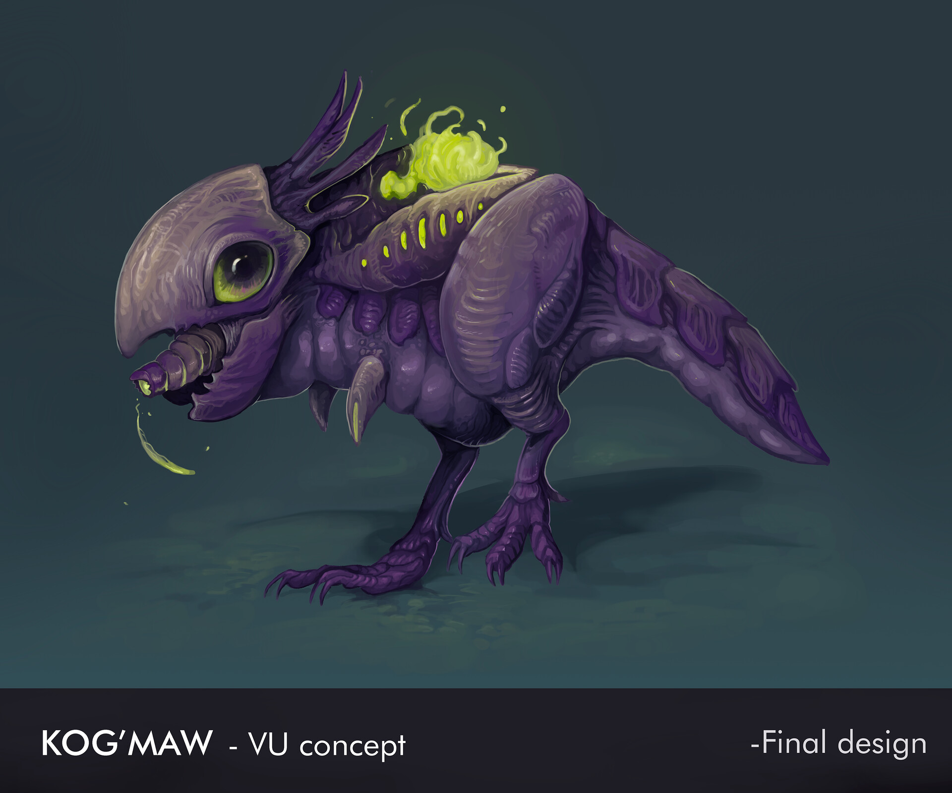 ArtStation - Kog'maw - League of Legends VU concept