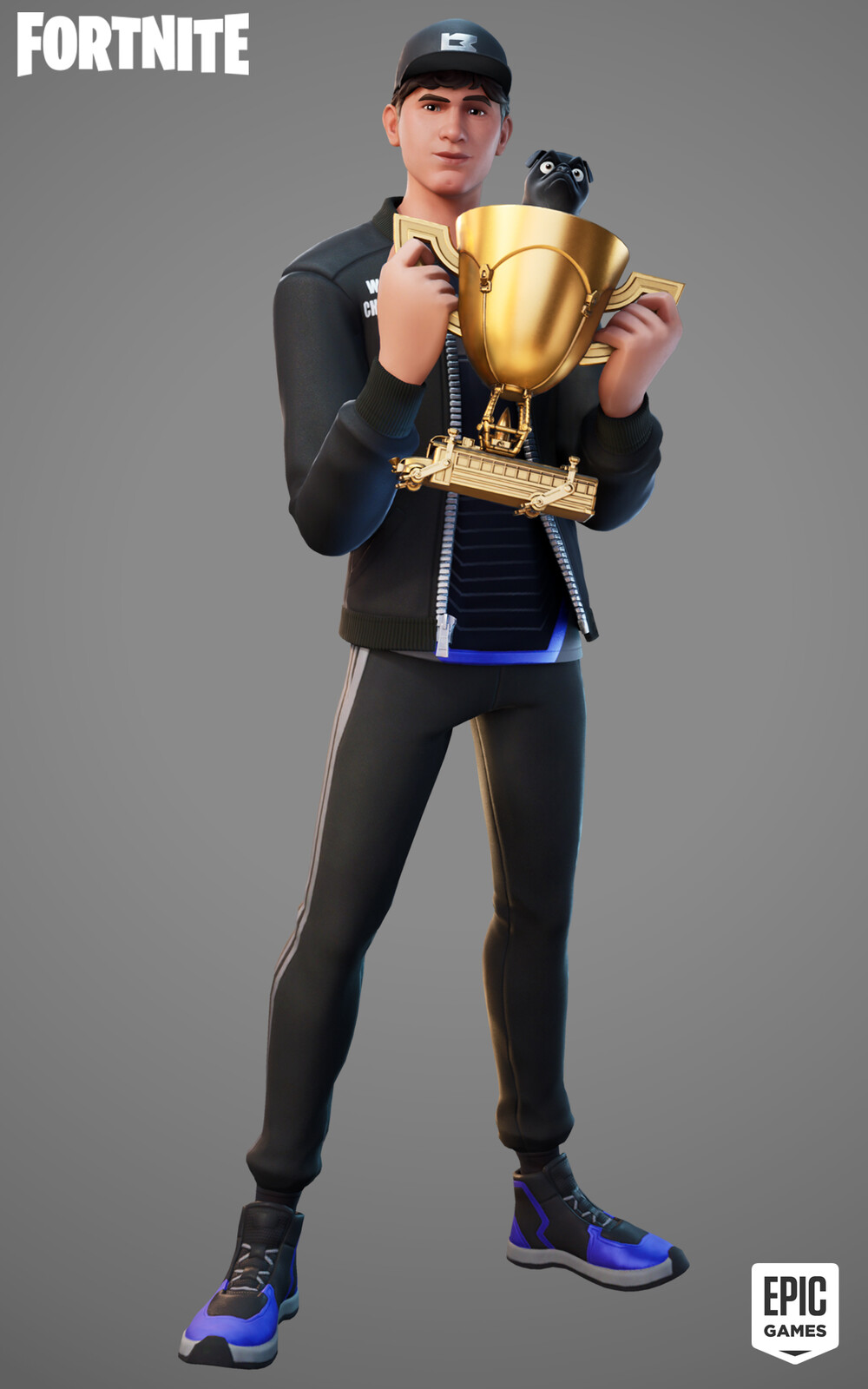 Gene Kohler - Epic Games Fortnite Skin: Icon Series Bugha