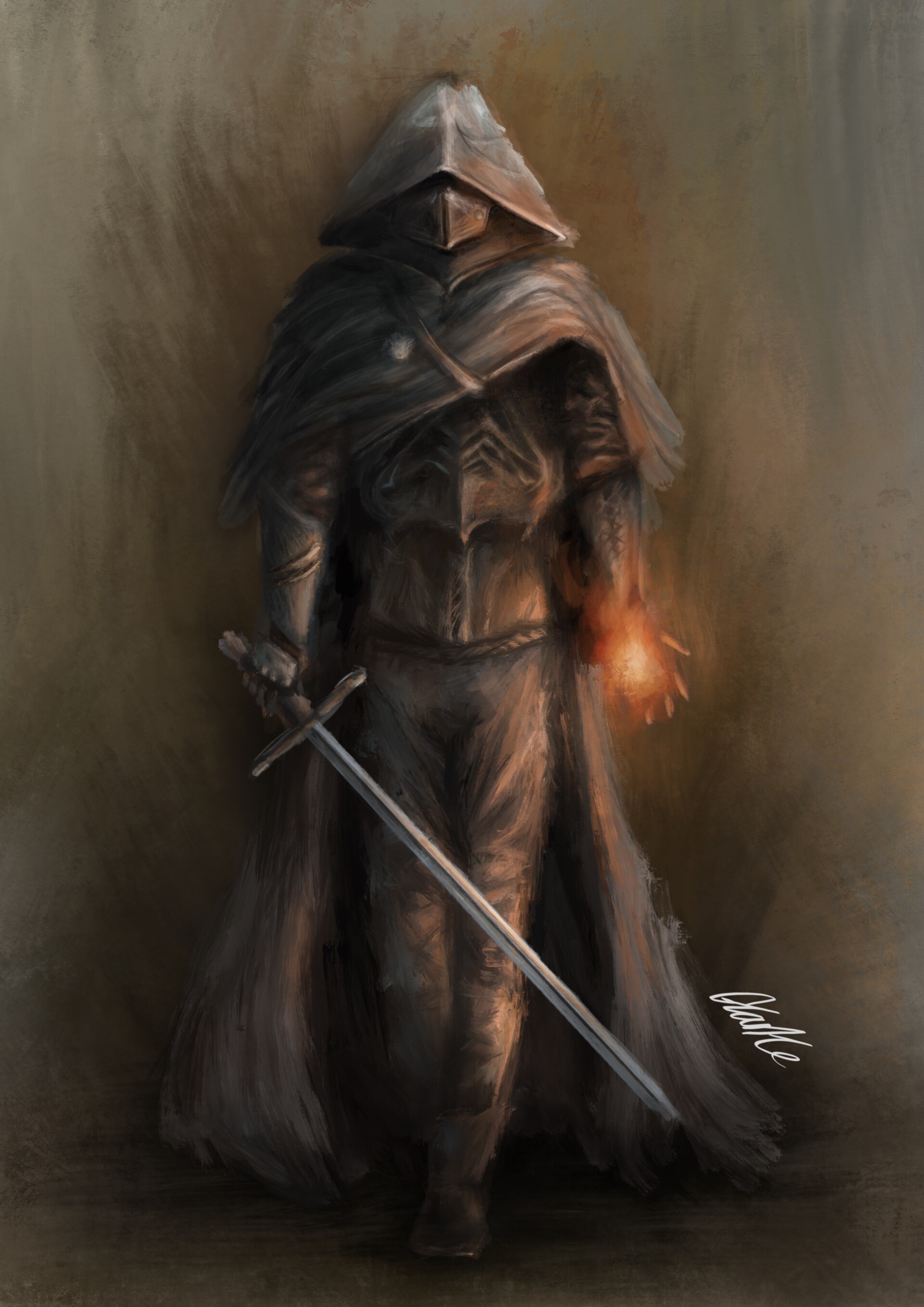 Artstation Dark Souls Inspired Character