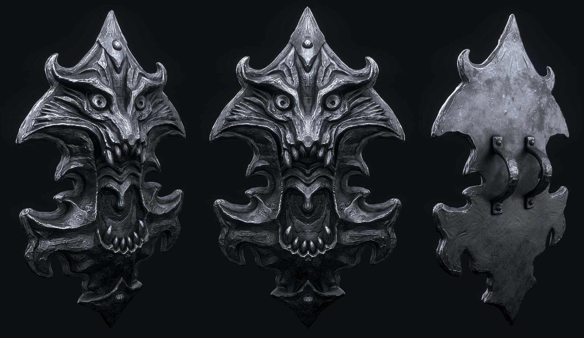 ArtStation - Demon shield