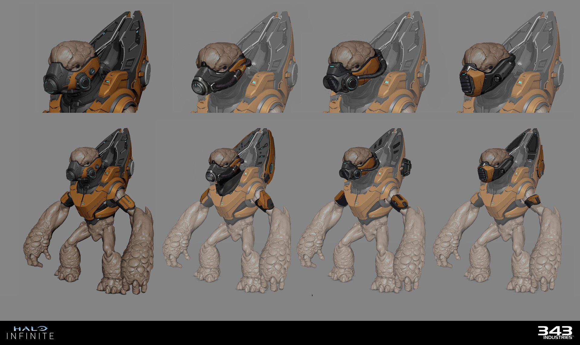Zack Lee - Halo Infinite Grunt Concept Art