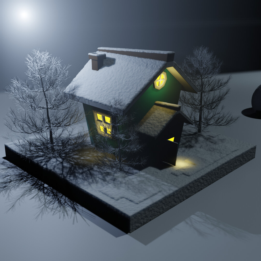 ArtStation - Snow House