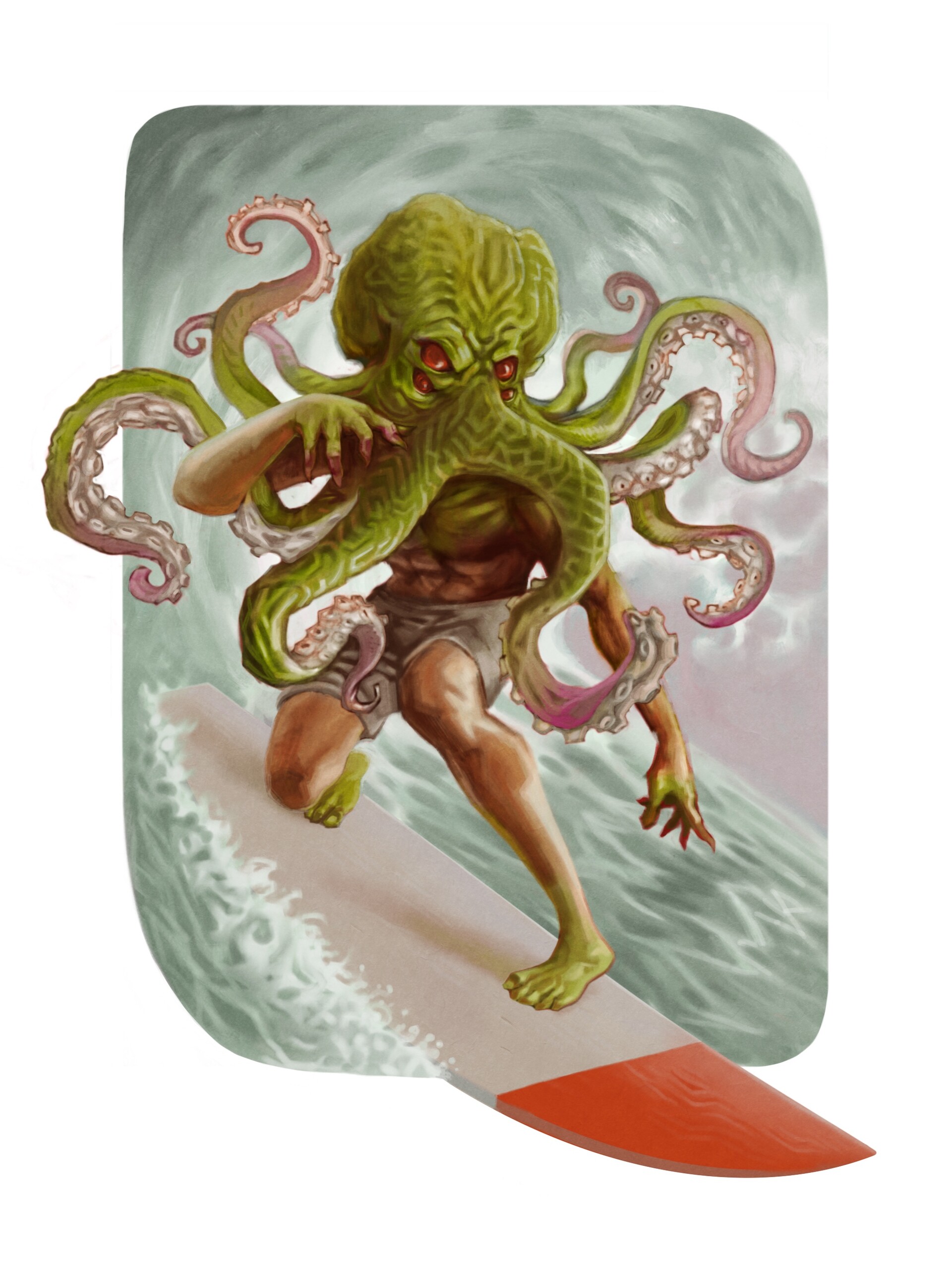 ArtStation - Kid Cthulhu