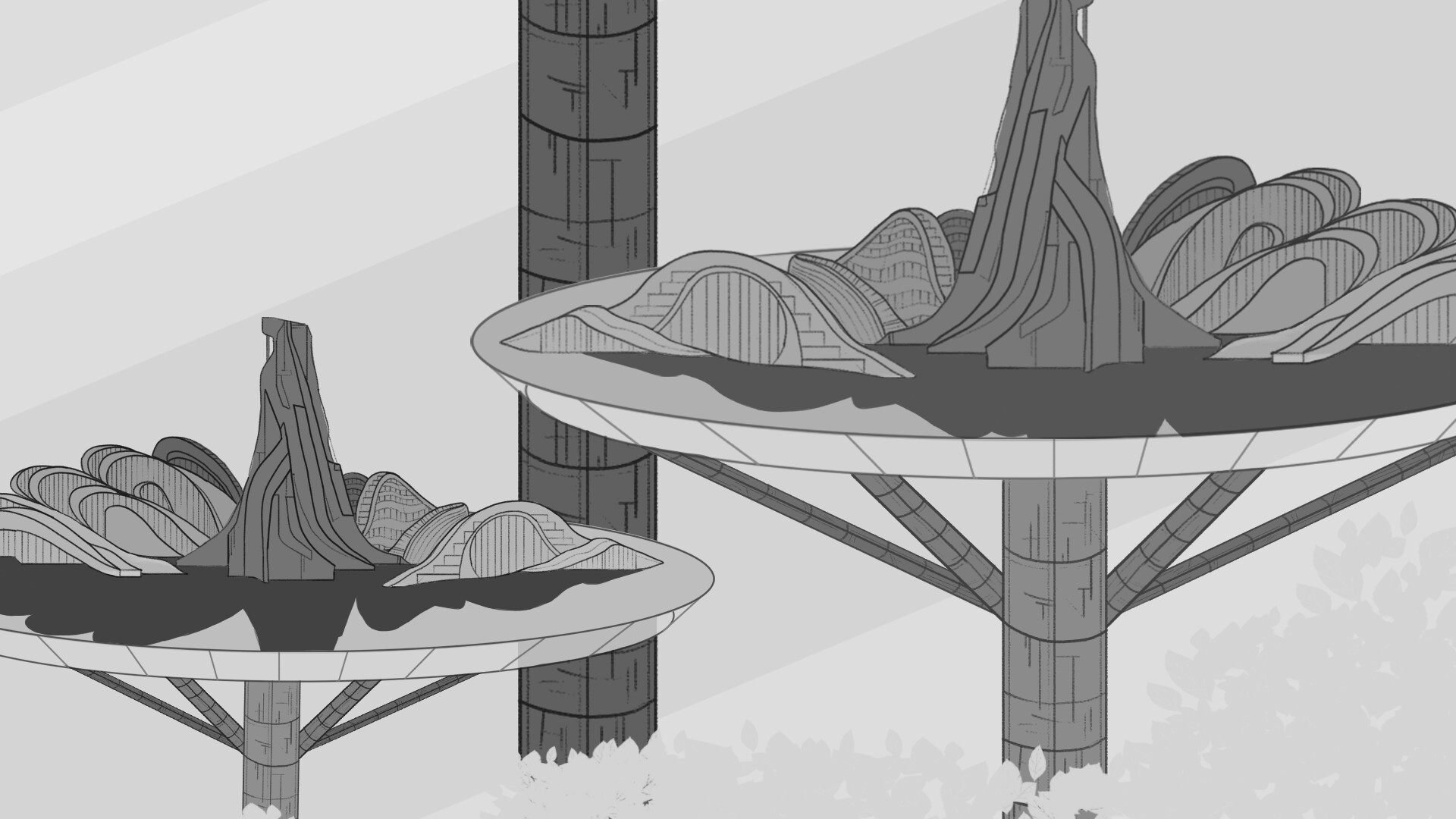 Maximus Glegg - Futuristic City