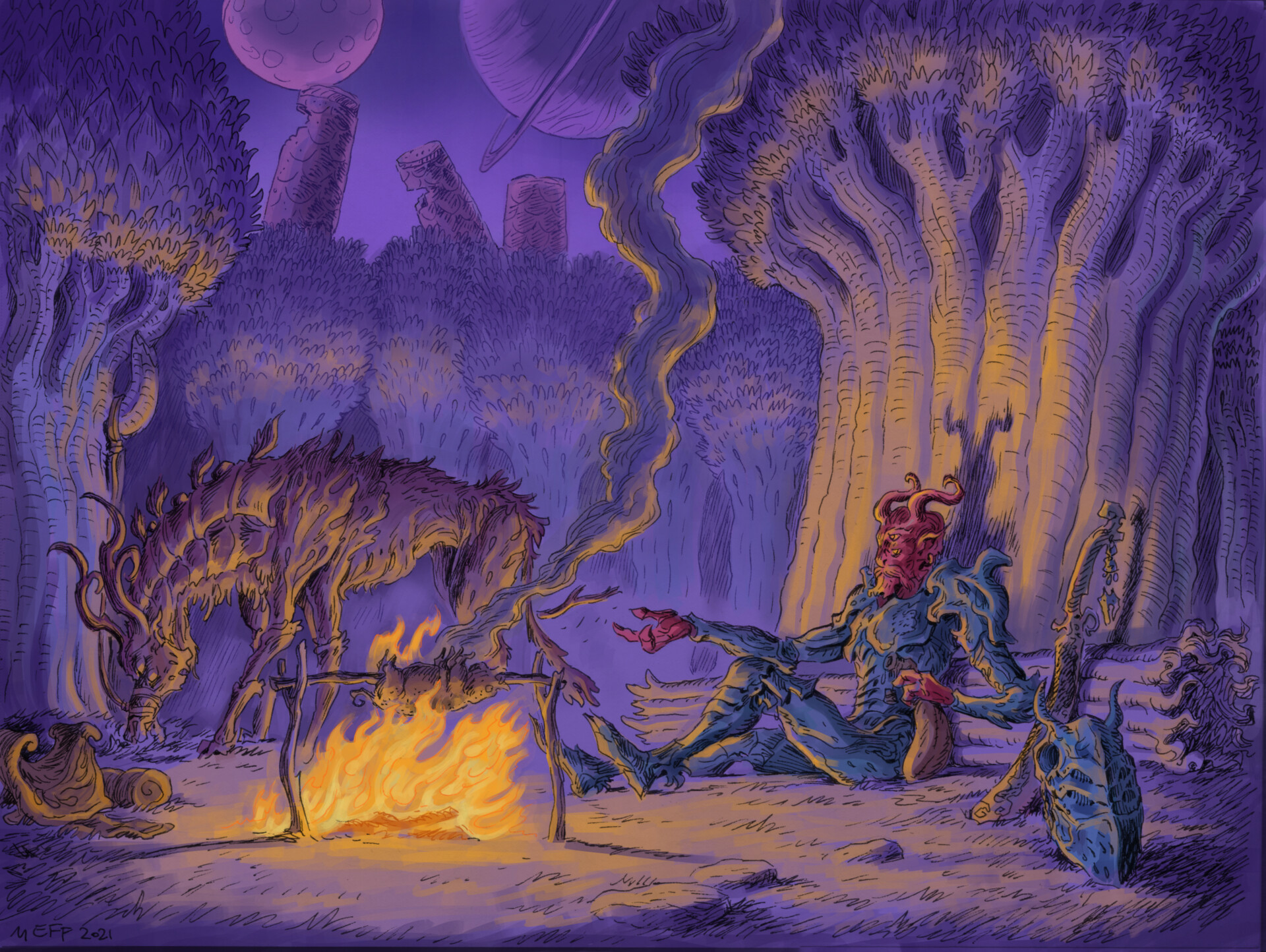 ArtStation - Otherworldly Knight