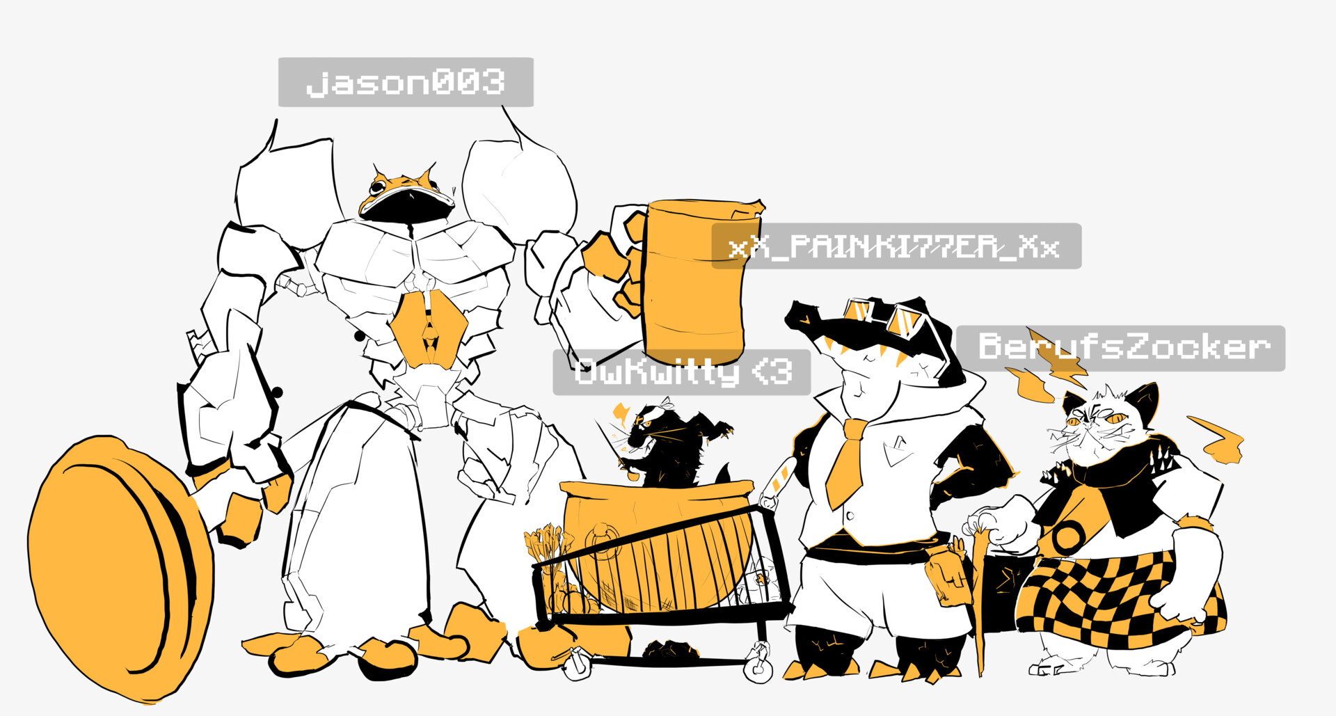 ArtStation - RPG Cartoon Characters