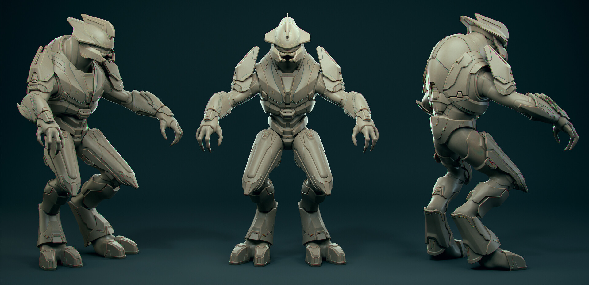 Halo Elite Head Model