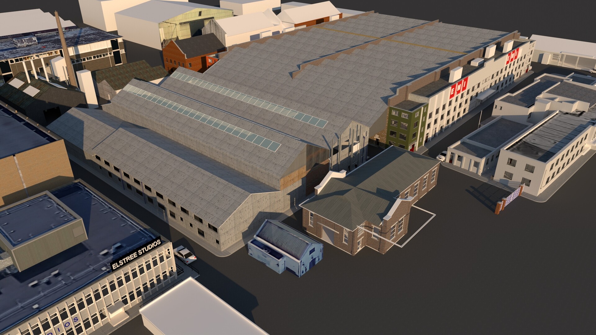 ArtStation - The Elstree Studios 1980