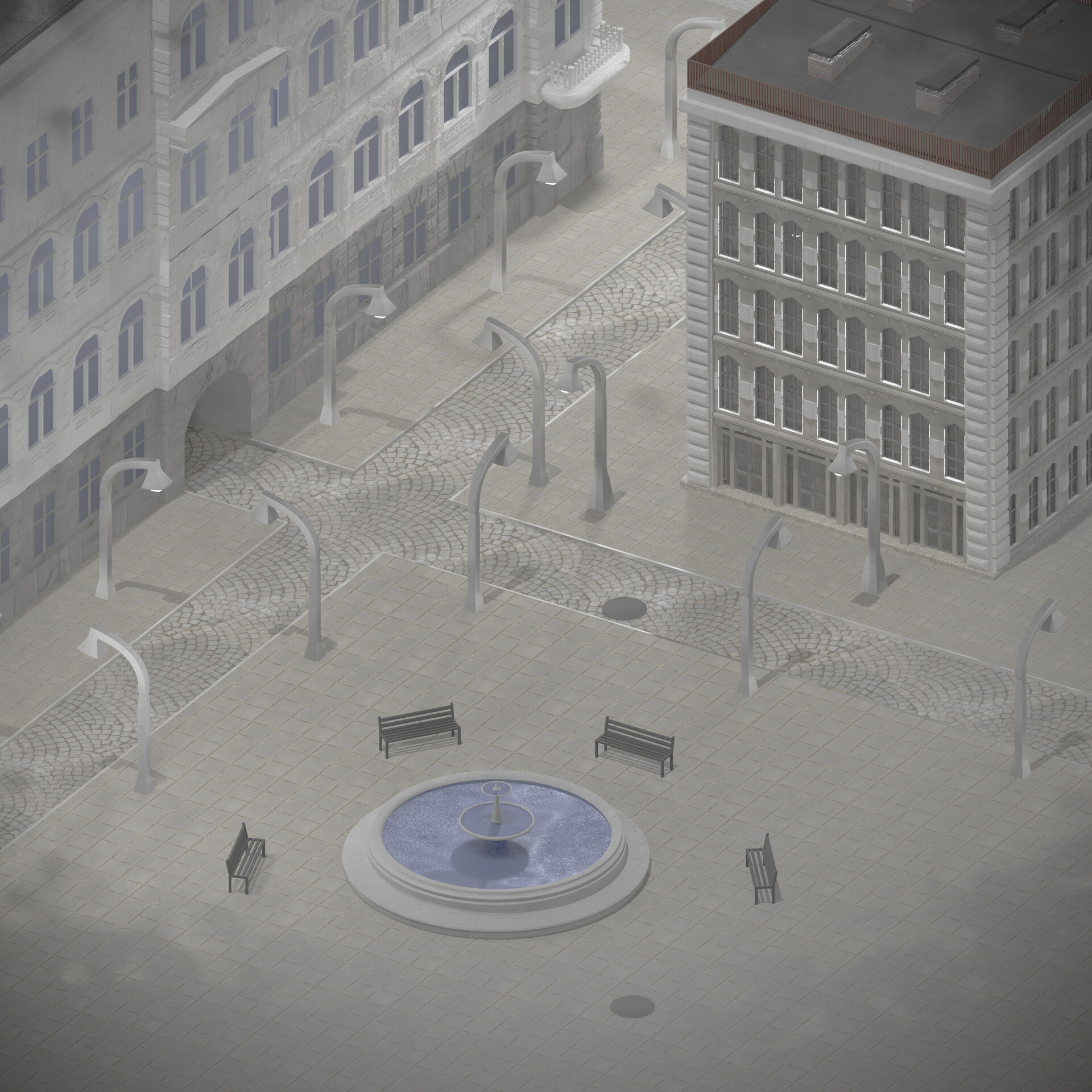 ArtStation - Art: urban environment