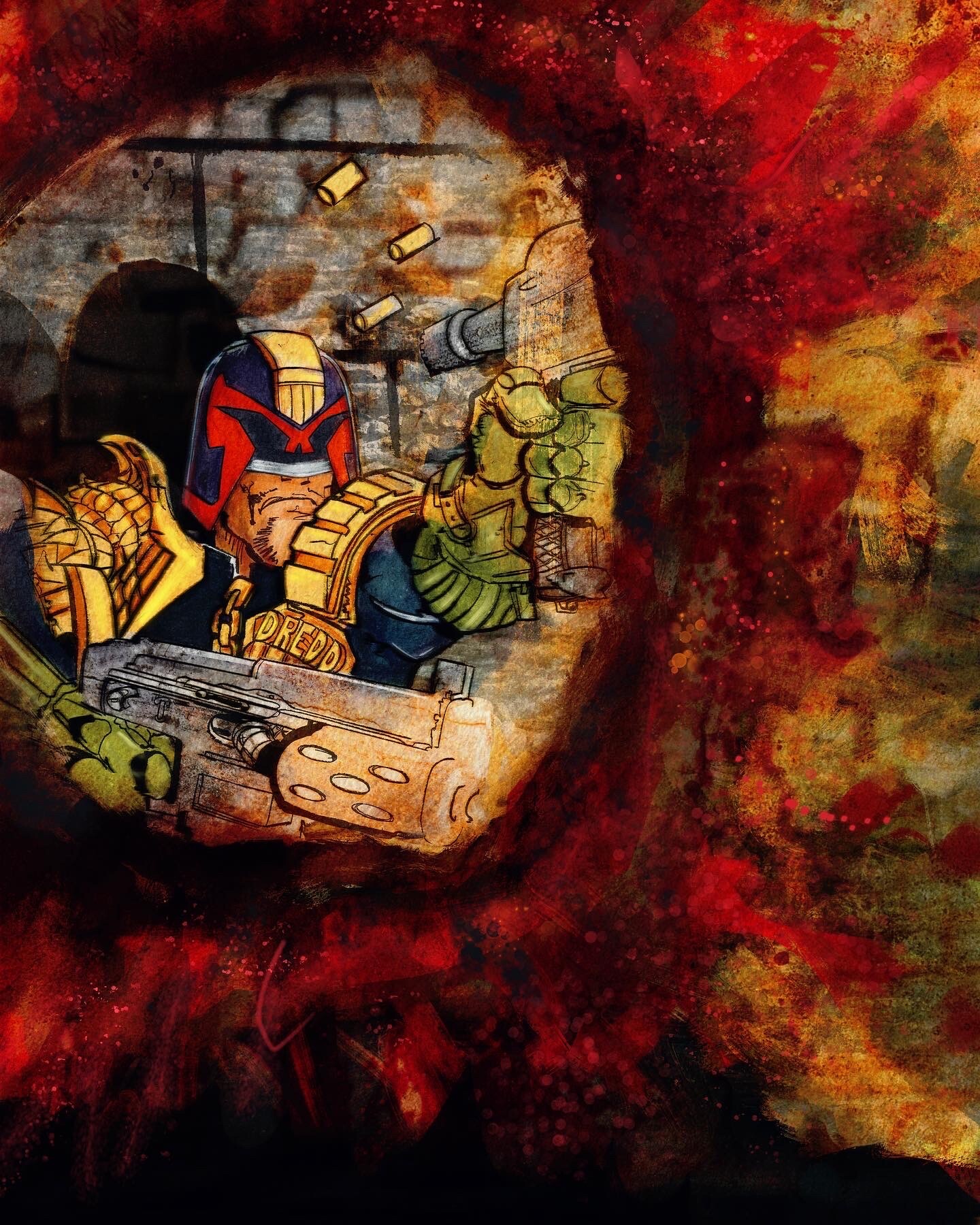 ArtStation - Judge Dredd 2021