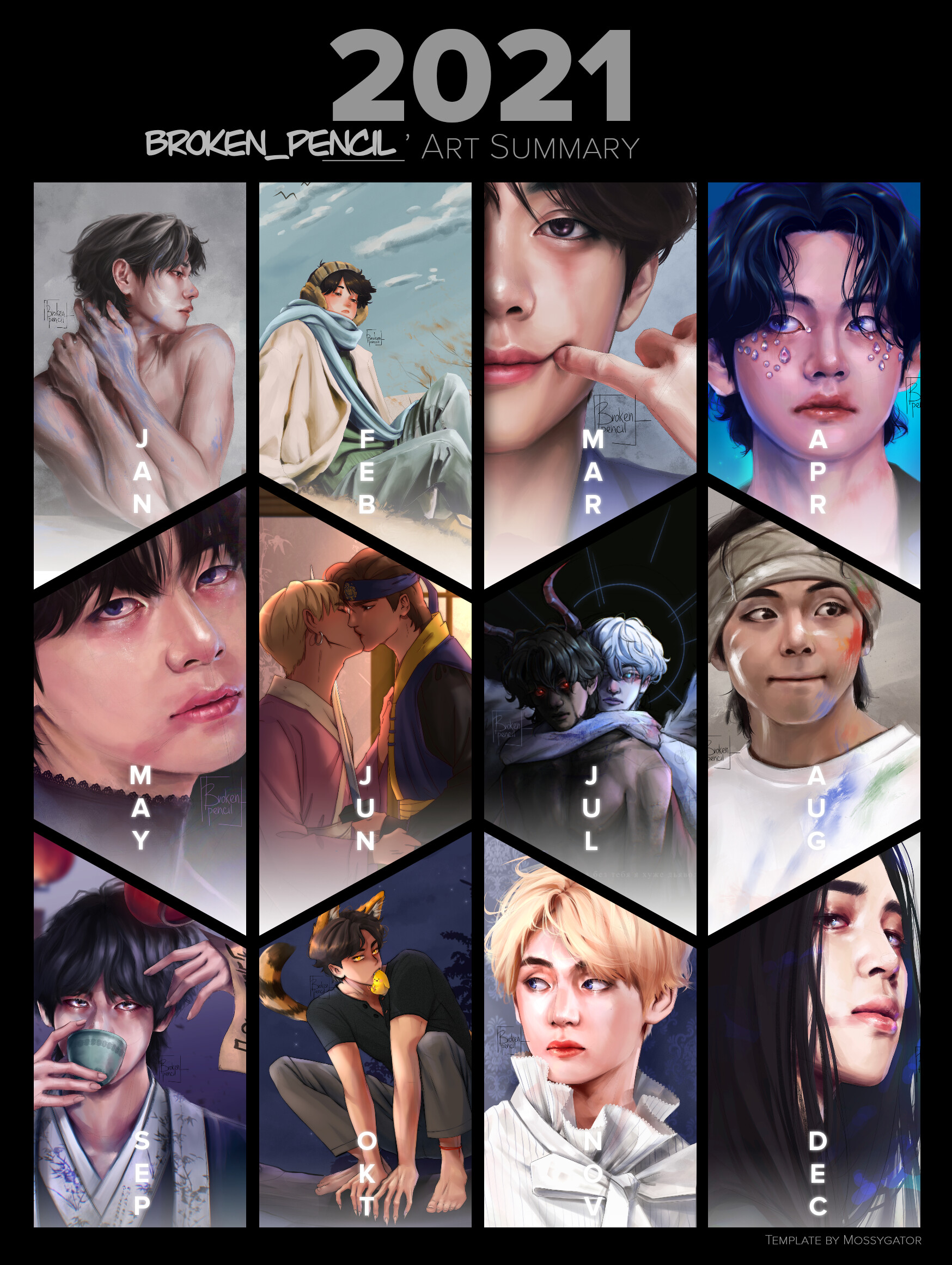 ArtStation - fan Art BTS of Procreate