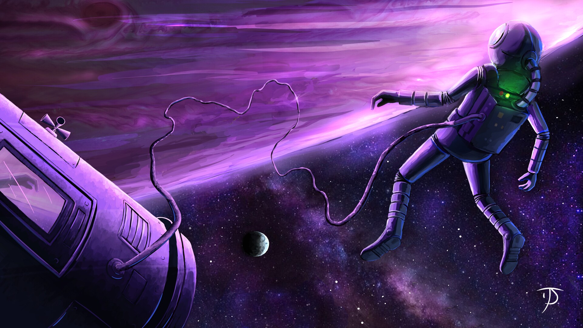 ArtStation - EVA Spacewalk