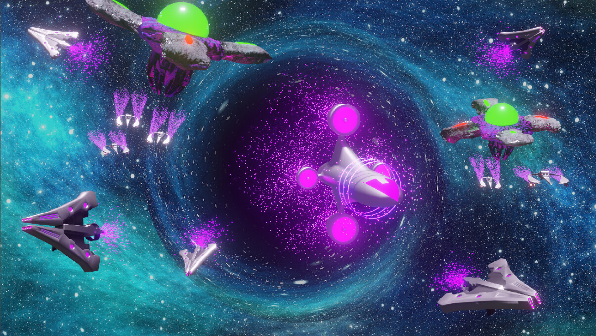 ArtStation - Space Fleet in a Day Challenge