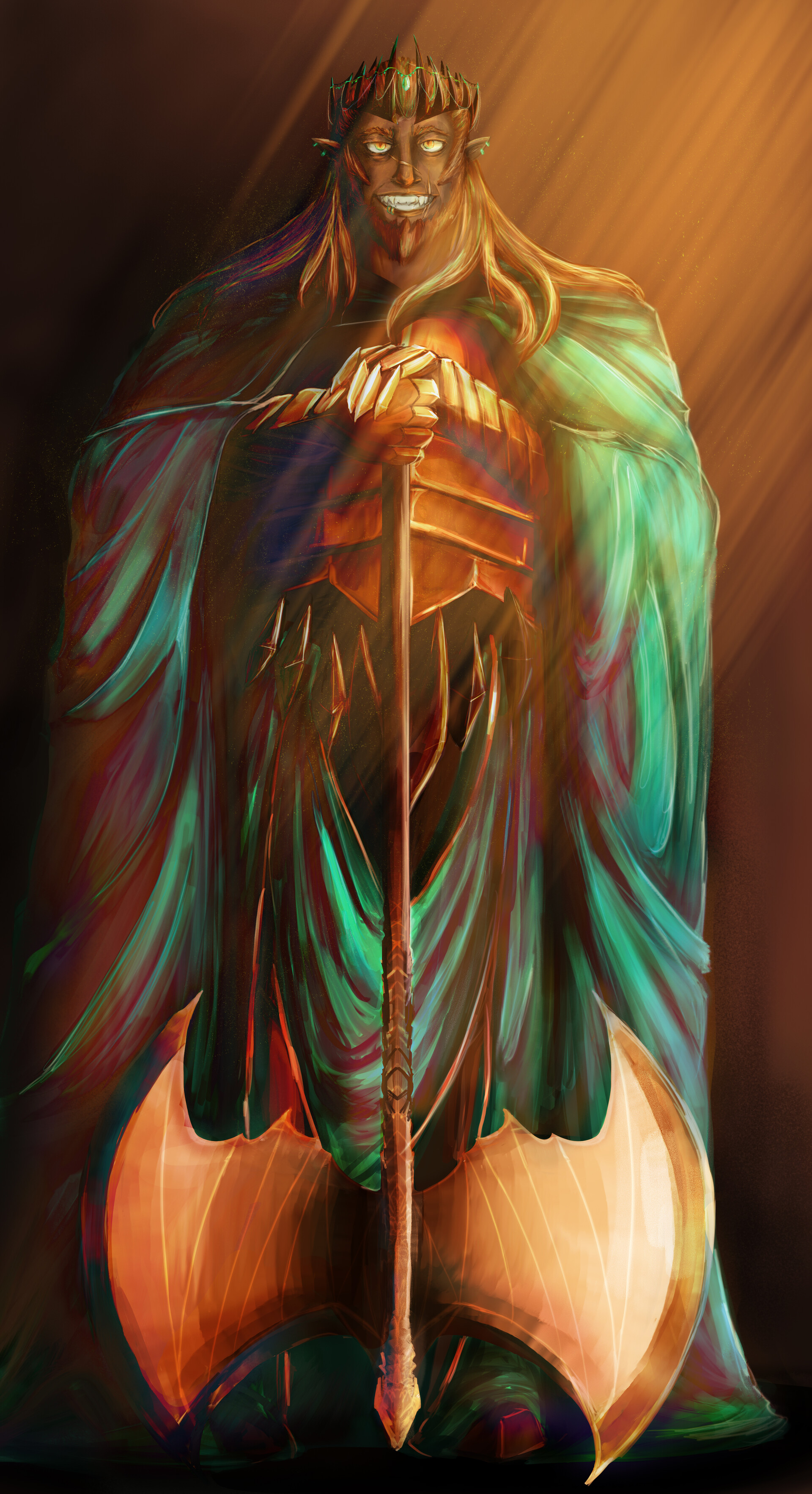 ArtStation - Copper Dragon King