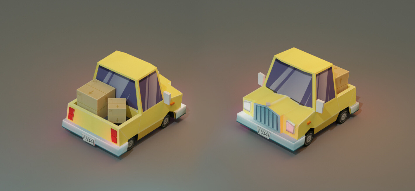 ArtStation - Cars for the game Urban flow