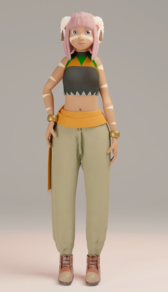 ArtStation - 3d Character project