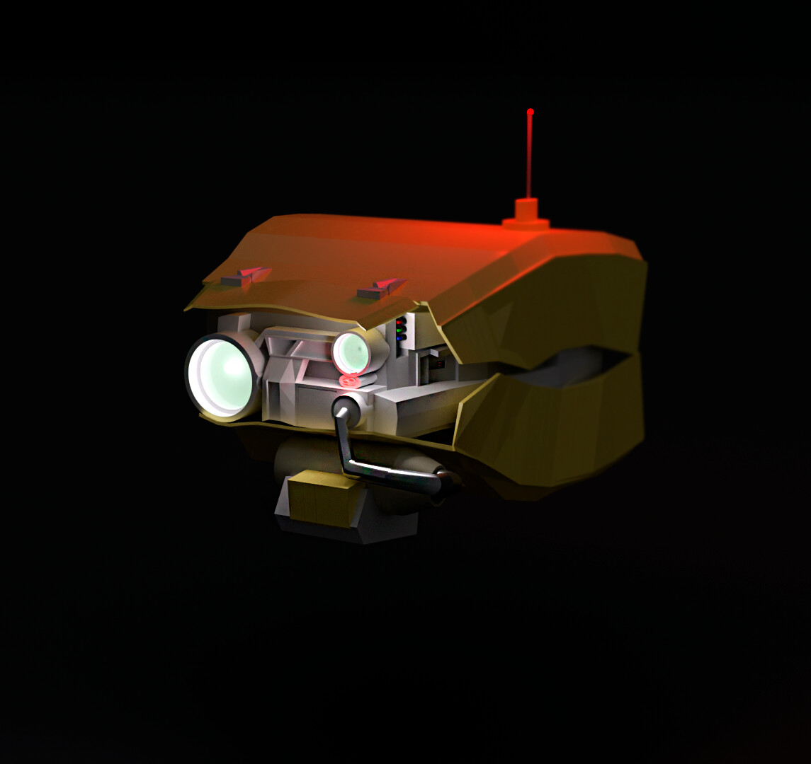 ArtStation - A flying bot