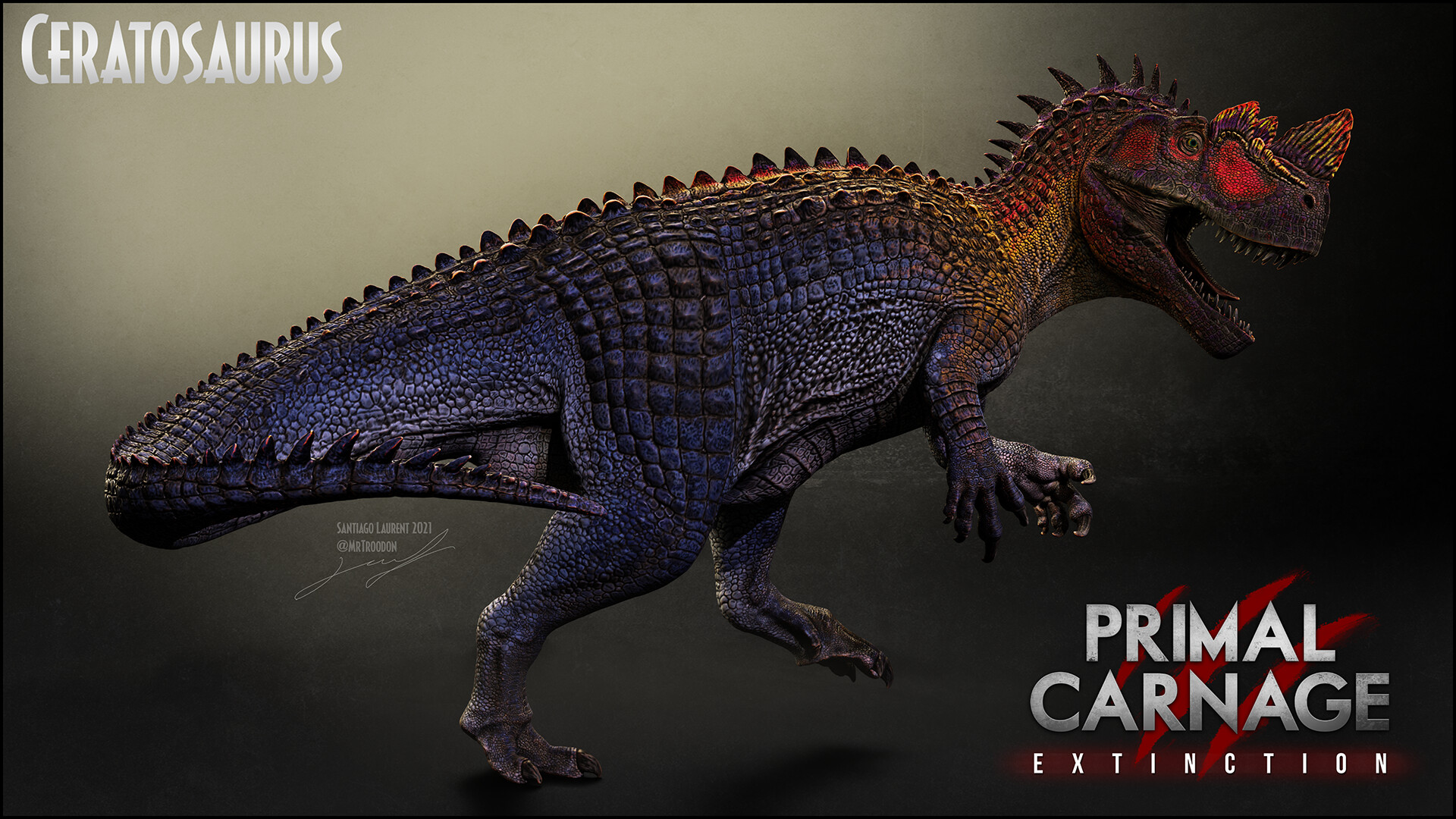 Primal Carnage Ceratosaurus