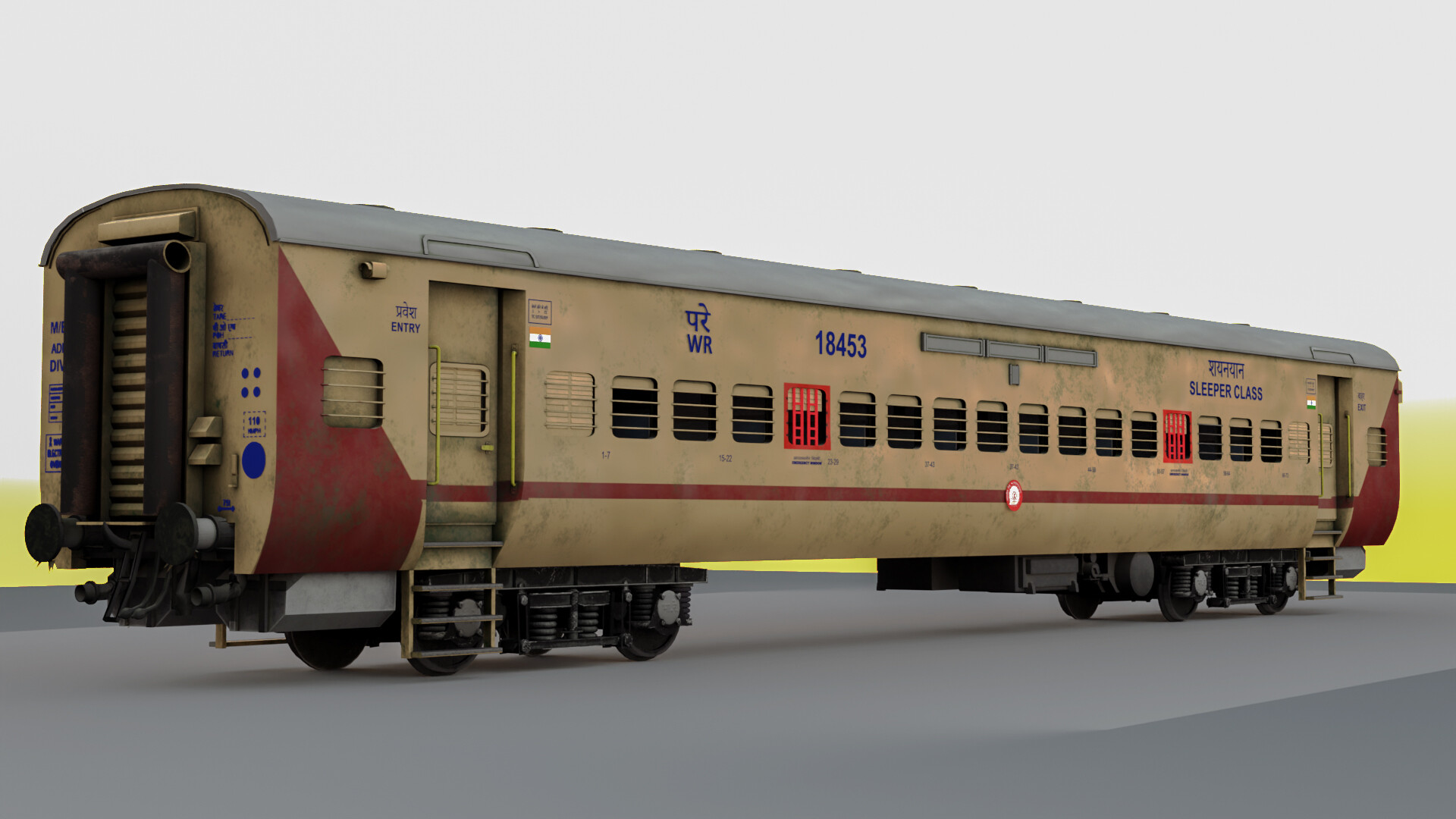 ArtStation - Utkrisht Sleeper Coach
