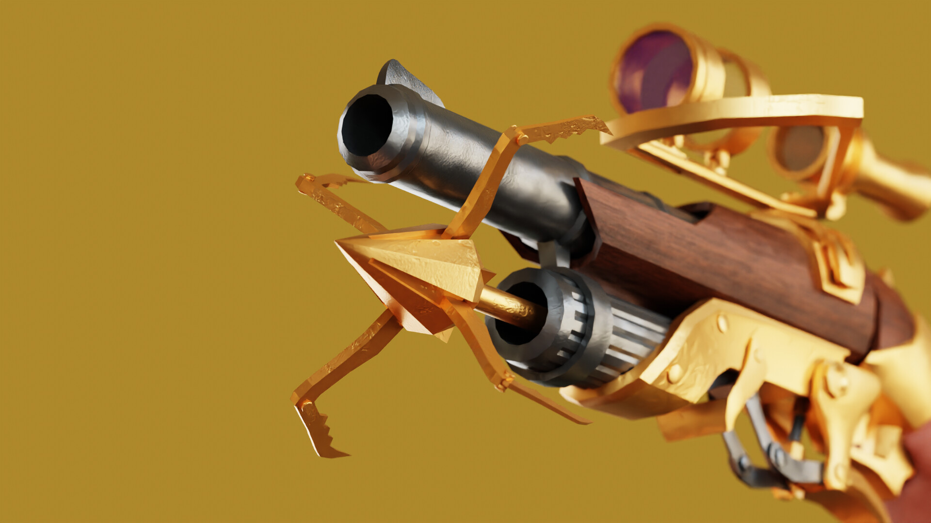 ArtStation - Classic Gun Model