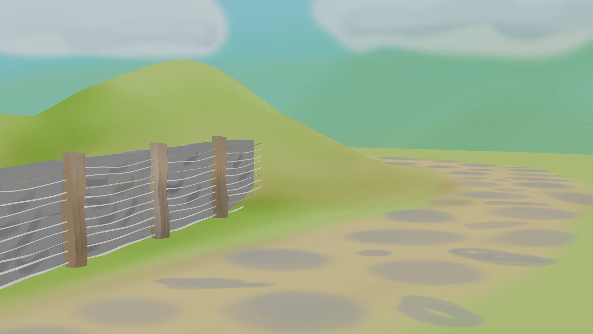 ArtStation - First Ever Blender Background