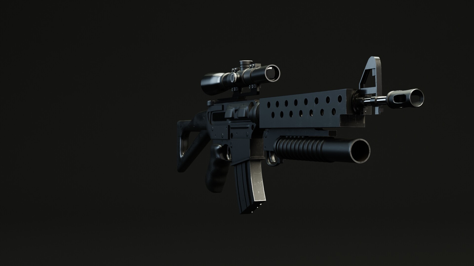 ArtStation - Assault Rifle
