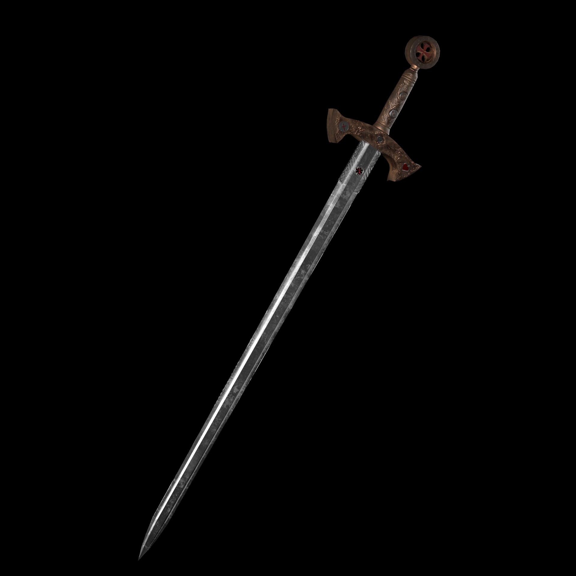 ArtStation - Ancient magic sword