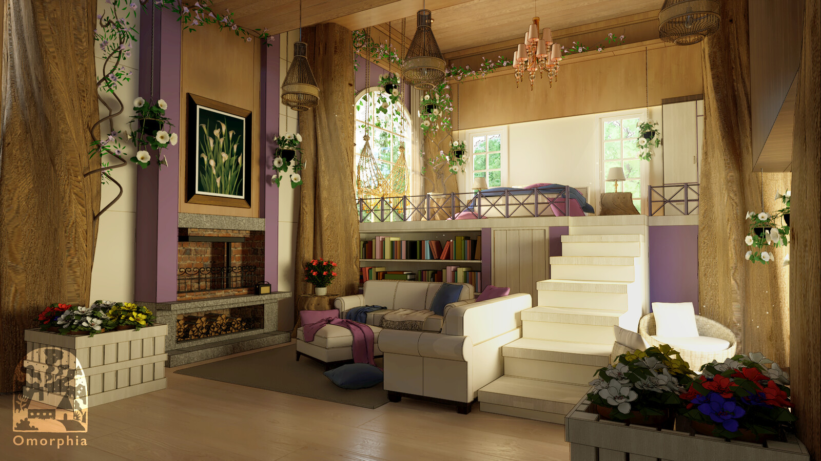 Omorphia Visual - Mezzanine room