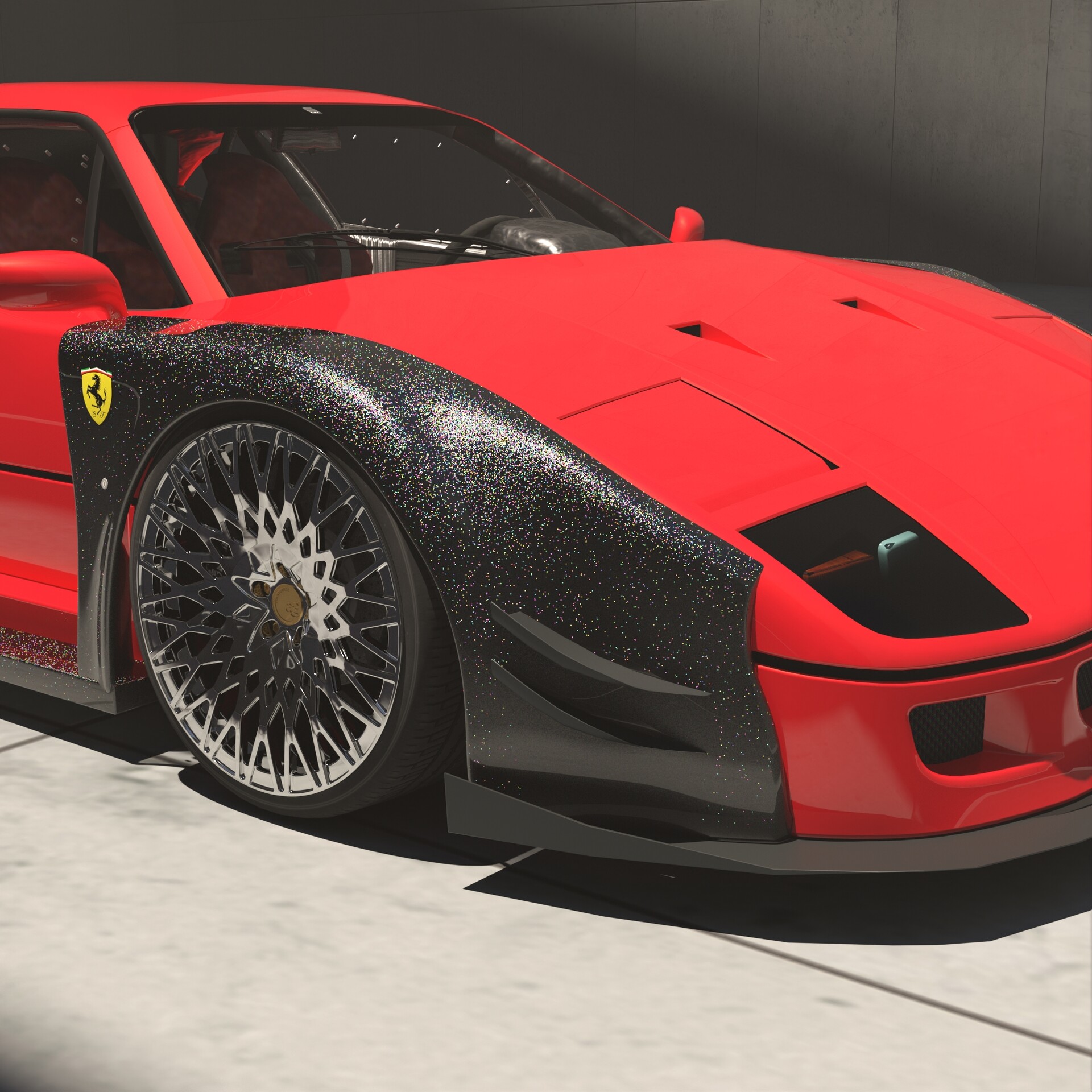 ArtStation - Ferrari F40 Widebody