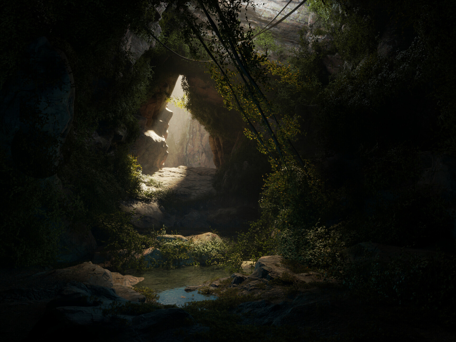 ArtStation - Cave Environment