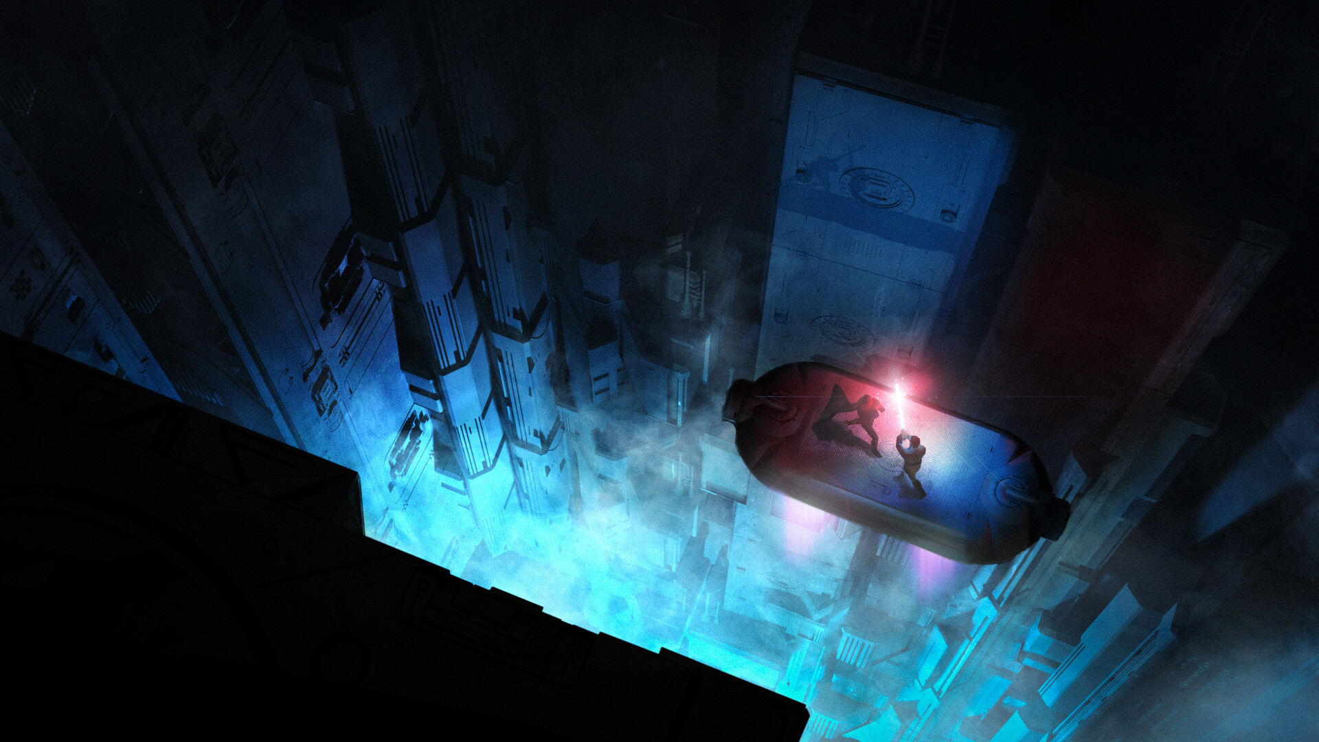 ArtStation - Fighting the shadows