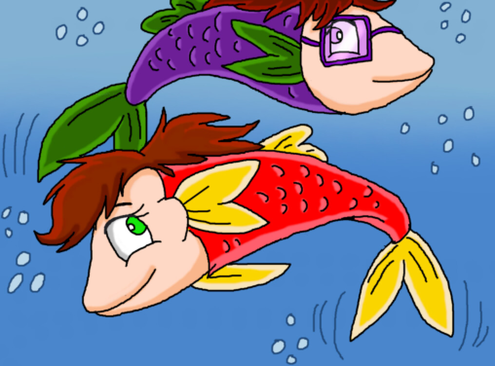 ArtStation - we are special rare fish best friend