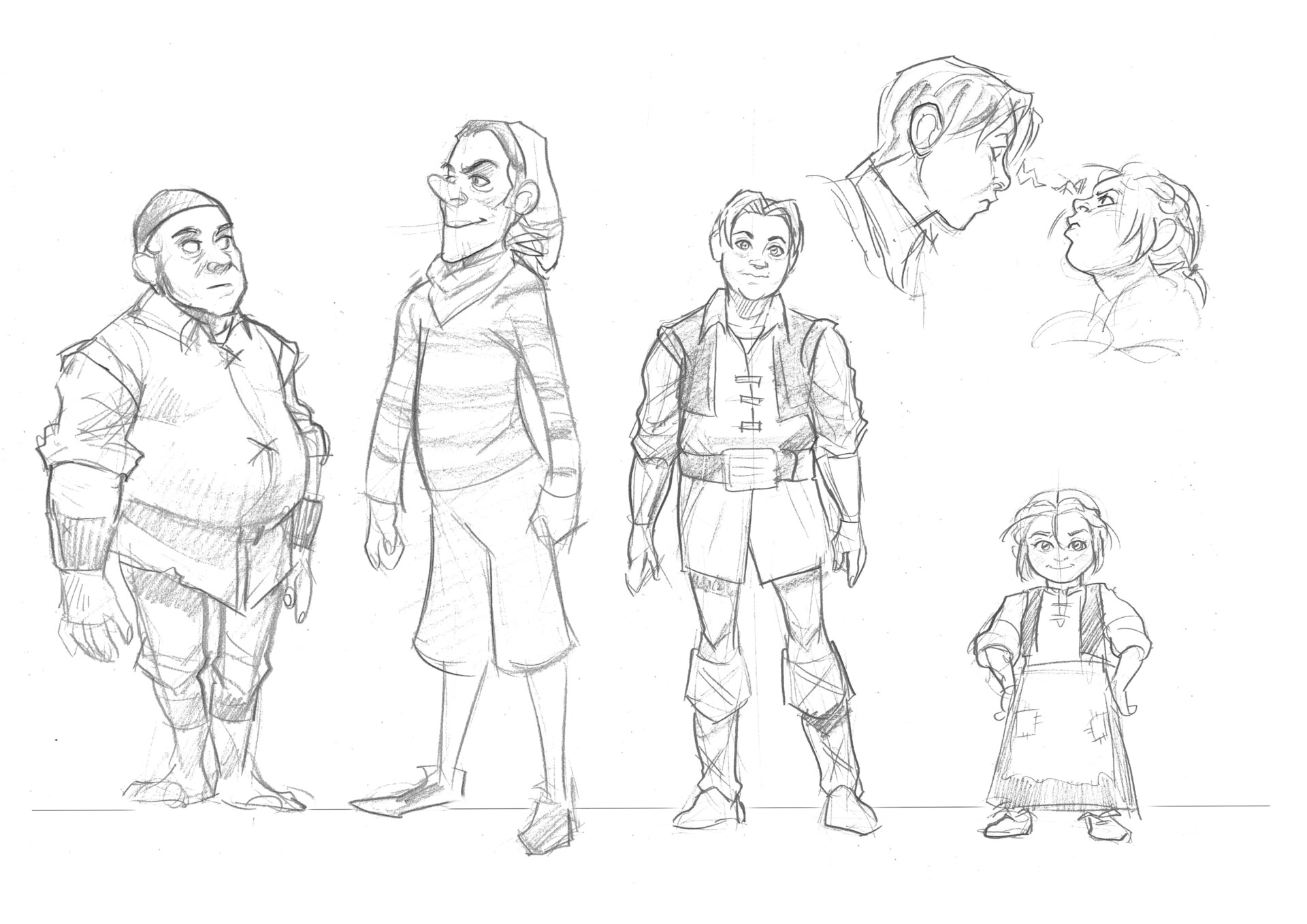 Laura Panìco - Character design 2022