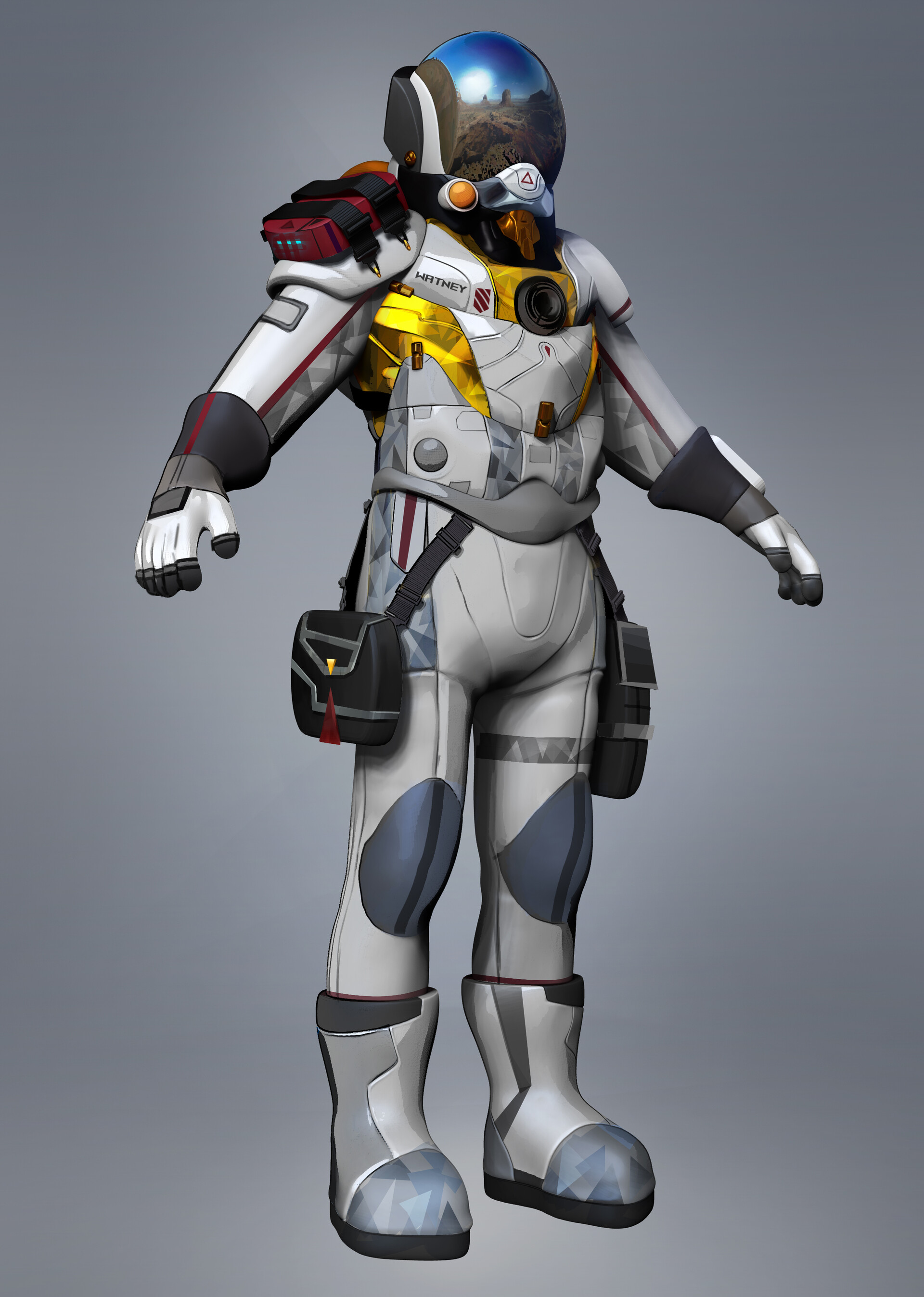 ArtStation - Space suit concept