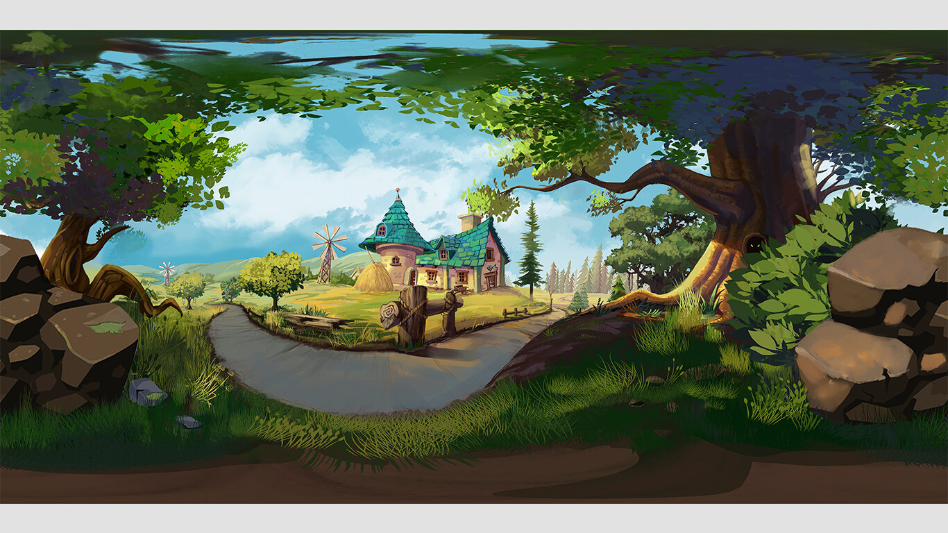 ArtStation - Backgrounds made for Animaze